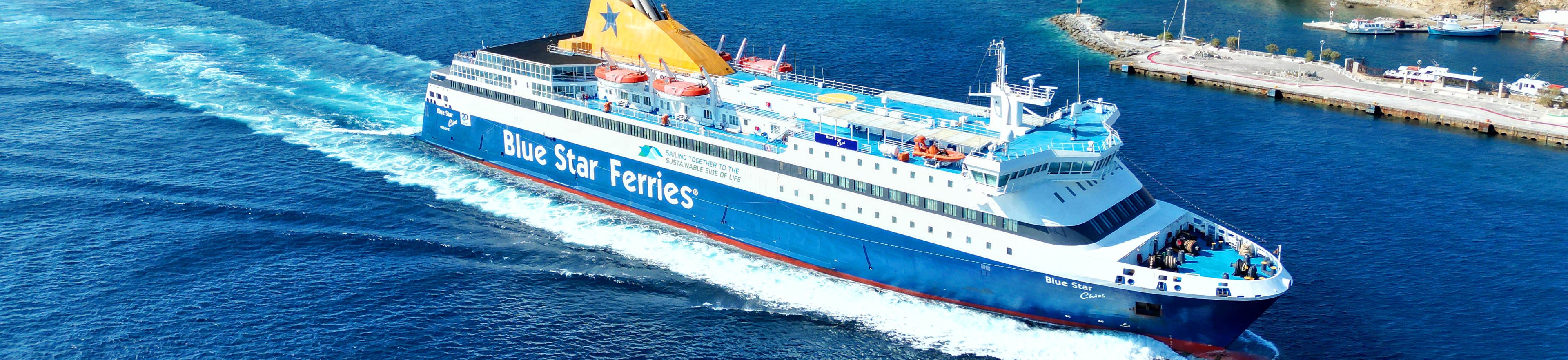 Blue Star Chios of Blue Star Ferries: Info & Photos | FerriesinGreece