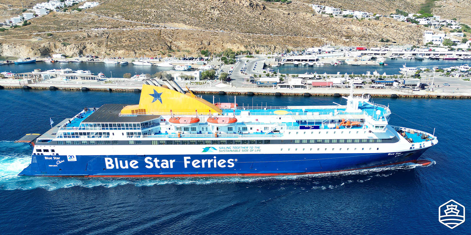 Blue Star Chios of Blue Star Ferries: Info & Photos | FerriesinGreece