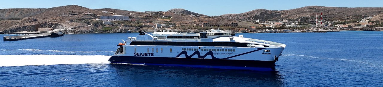 Olympic Champion Jet of Sea Jets: Info & Photos | FerriesinGreece